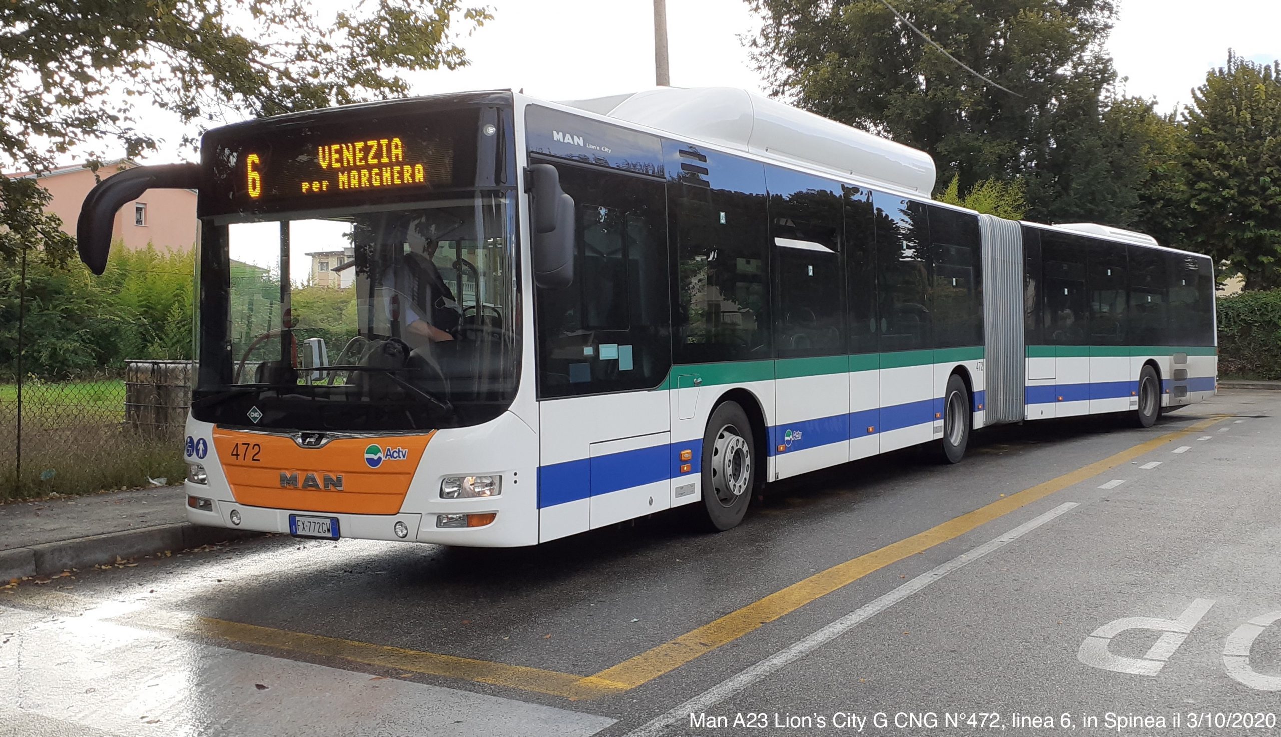 MAN A23 Lion’s City G CNG – Photo Transport Italia